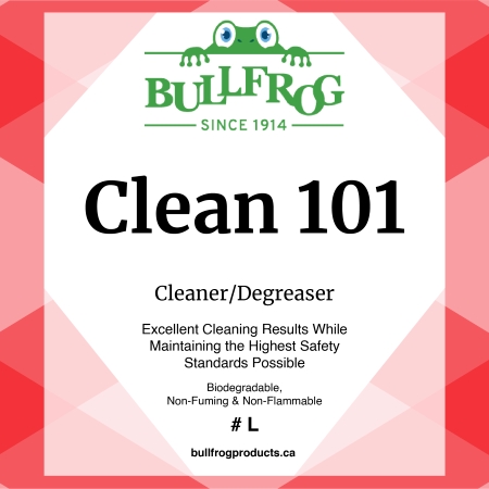 BullFrog Product Clean 101
