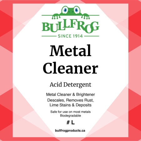 BullFrog Product Metal Cleaner